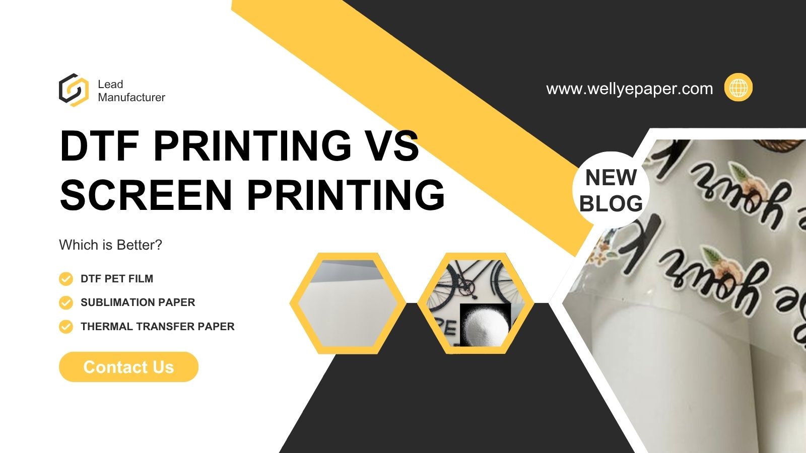 DTF Printing vs Screen Printing: Which is Better